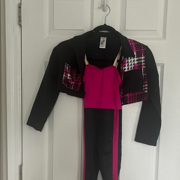 Weissman Costumes Weissman Pink And Black Kids Dance Costume Poshmark